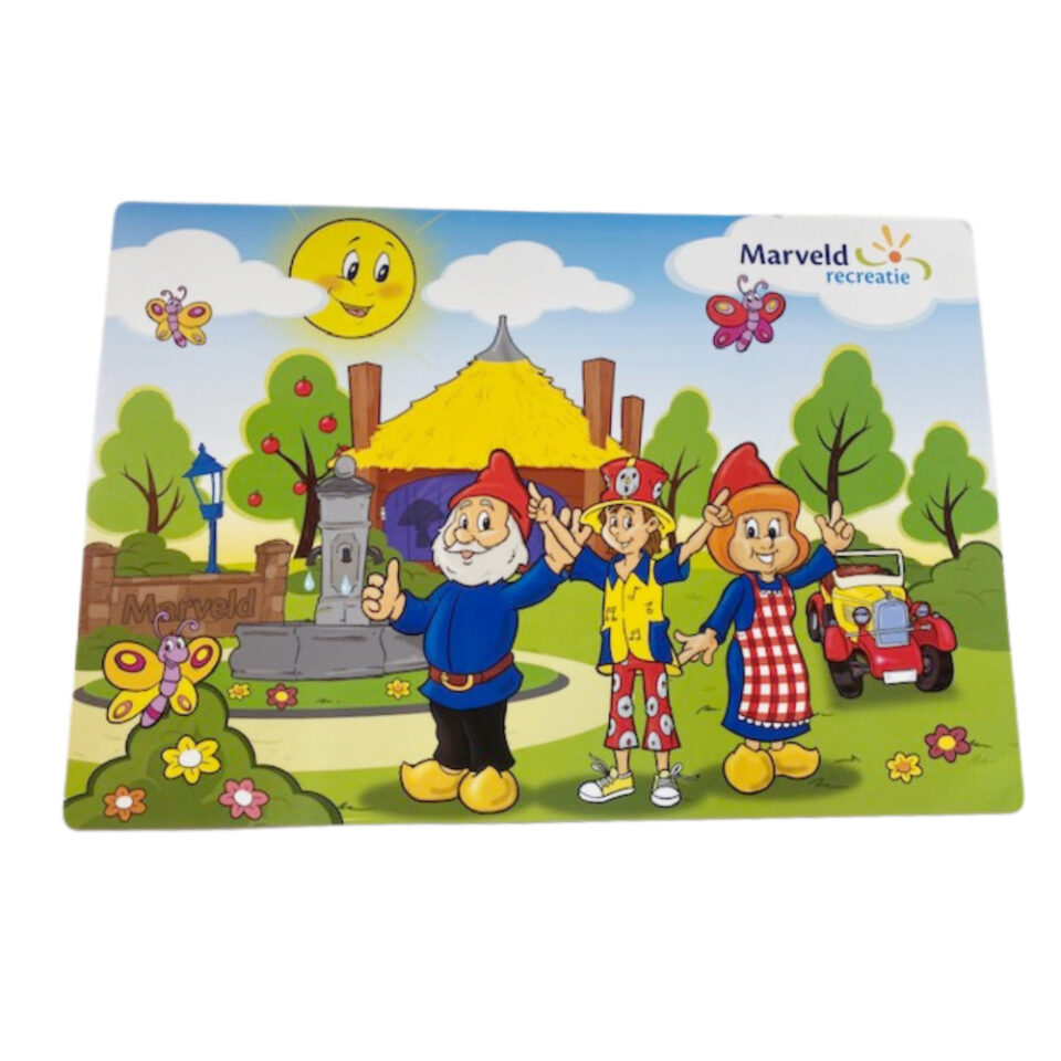 Pleun & Teun placemat – Marveld – Ontdek je geluk